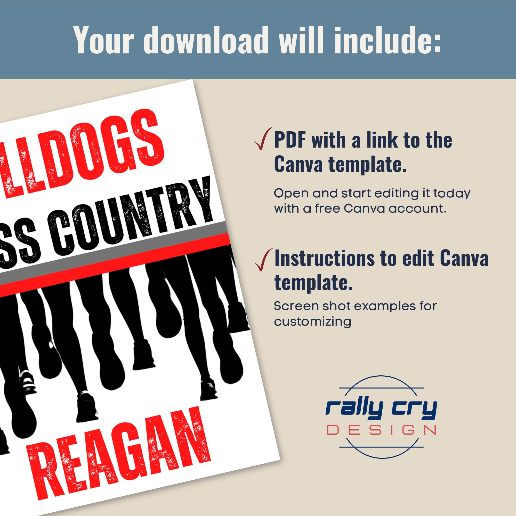 Cross Country Hotel Door Sign XC Locker Decoration Tag CC - Etsy