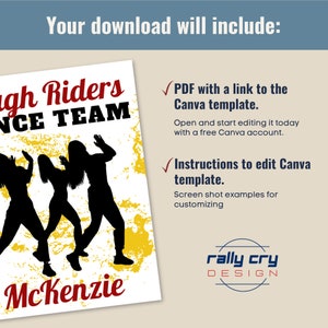 Dance Team Locker Sign Decoration, Dance Squad Spirit Poster, Hotel ...