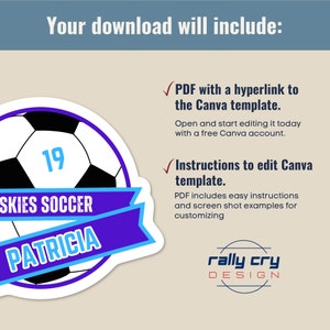 Soccer Locker Decoration Name Tag, Travel Team Hotel Door Sign, Soccer ...