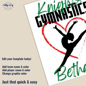 Gymnastics Locker Decoration Sign, Hotel Door Sign Tag, Gymnastics Club ...