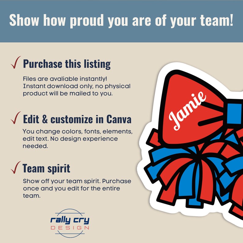 Cheerleader Locker Decoration Name Tag Cheer Name Tag Cheer - Etsy