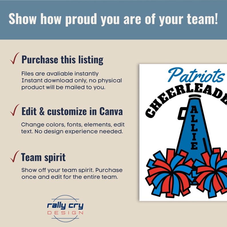 Cheerleader Hotel Door Sign Tag Locker Decoration Cheer Team - Etsy