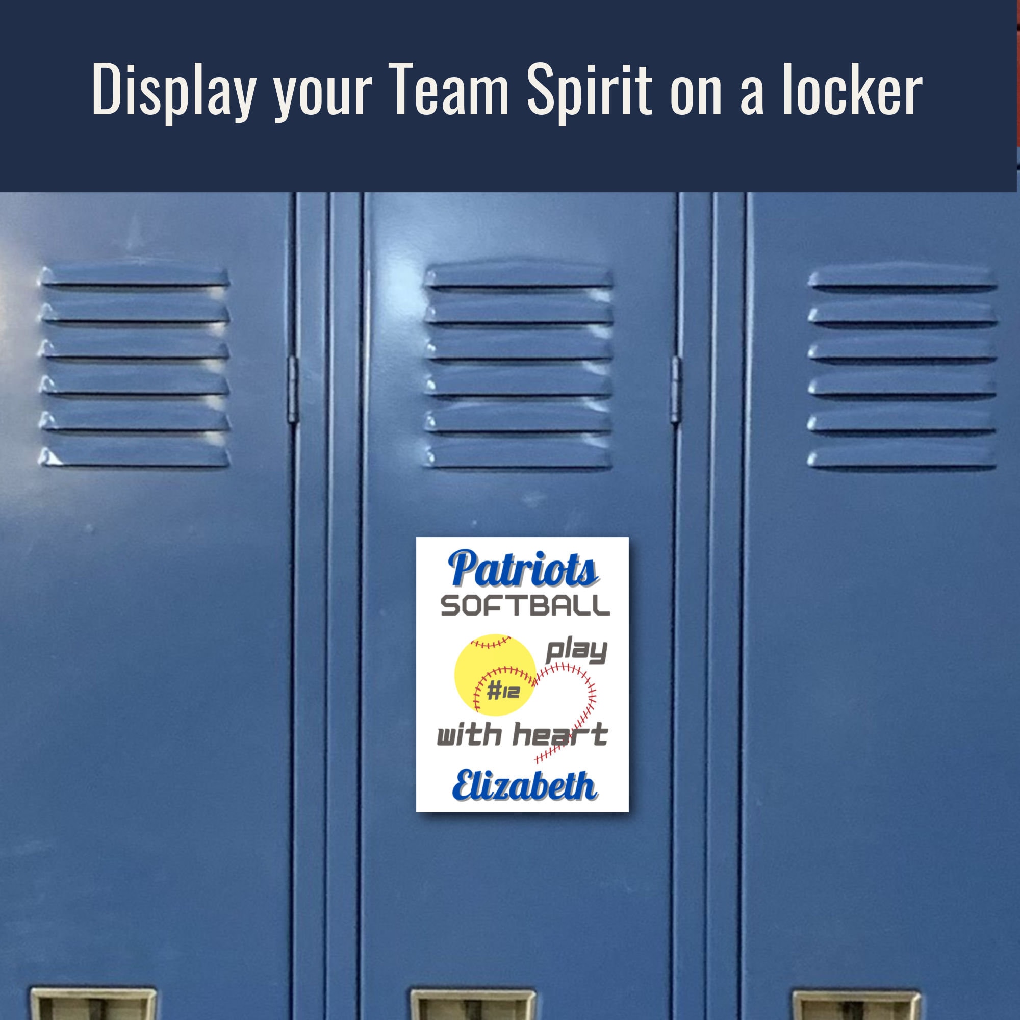 Girls Softball Locker Sign Tag Locker Decoration Hotel Door - Etsy