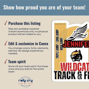 State Bound Track and Field Locker Decoration Cutout Sign, Team Hotel ...