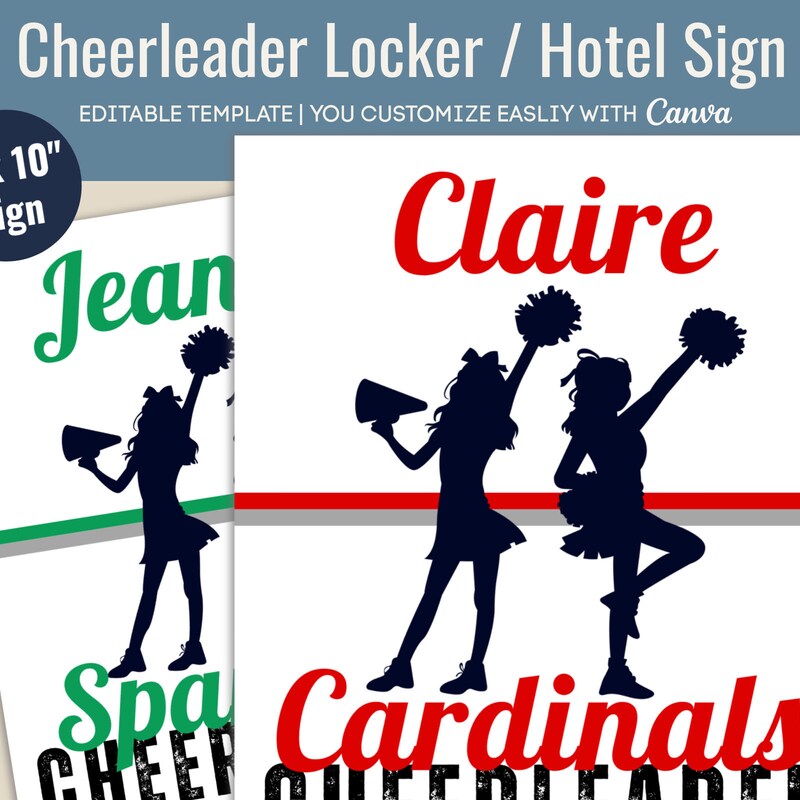 Cheerleader Signs - Etsy