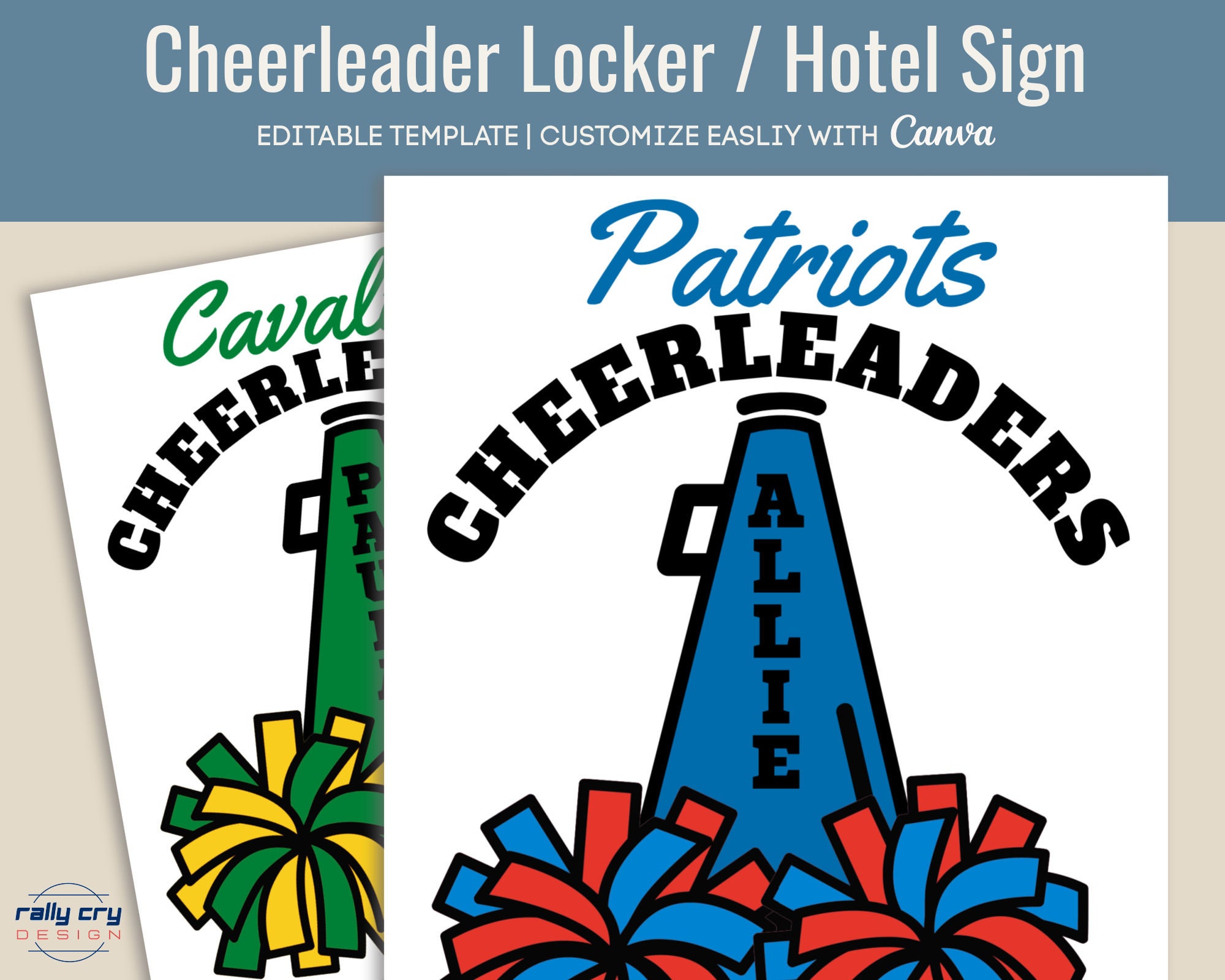 Spirit Poster Ideas For Cheerleading