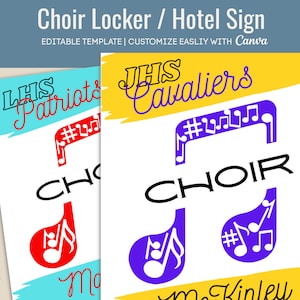 Choir Locker Sign Tag, Hotel Door Sign, Locker Decoration Name Tag ...