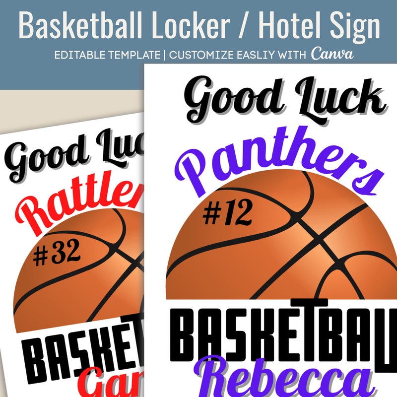 Basketball Sign - Etsy