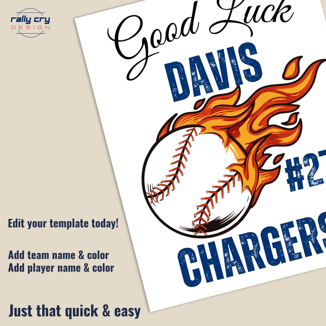 Good Luck Baseball Locker Decoration Name Tag Hotel Door - Etsy