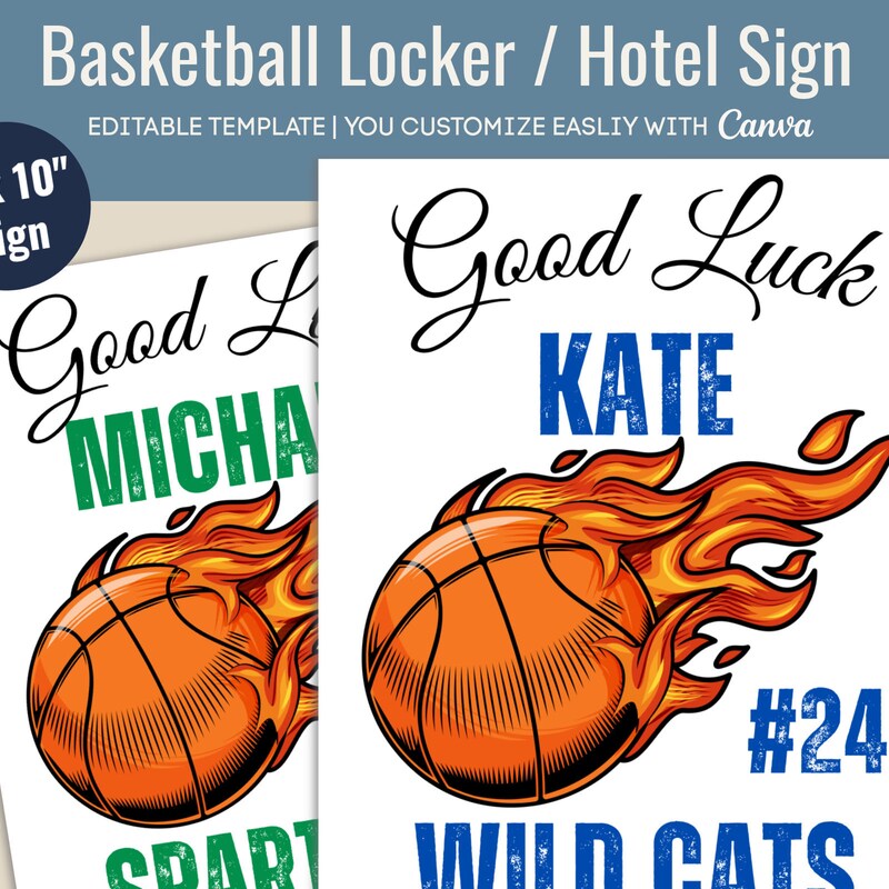 Basketball Sign - Etsy