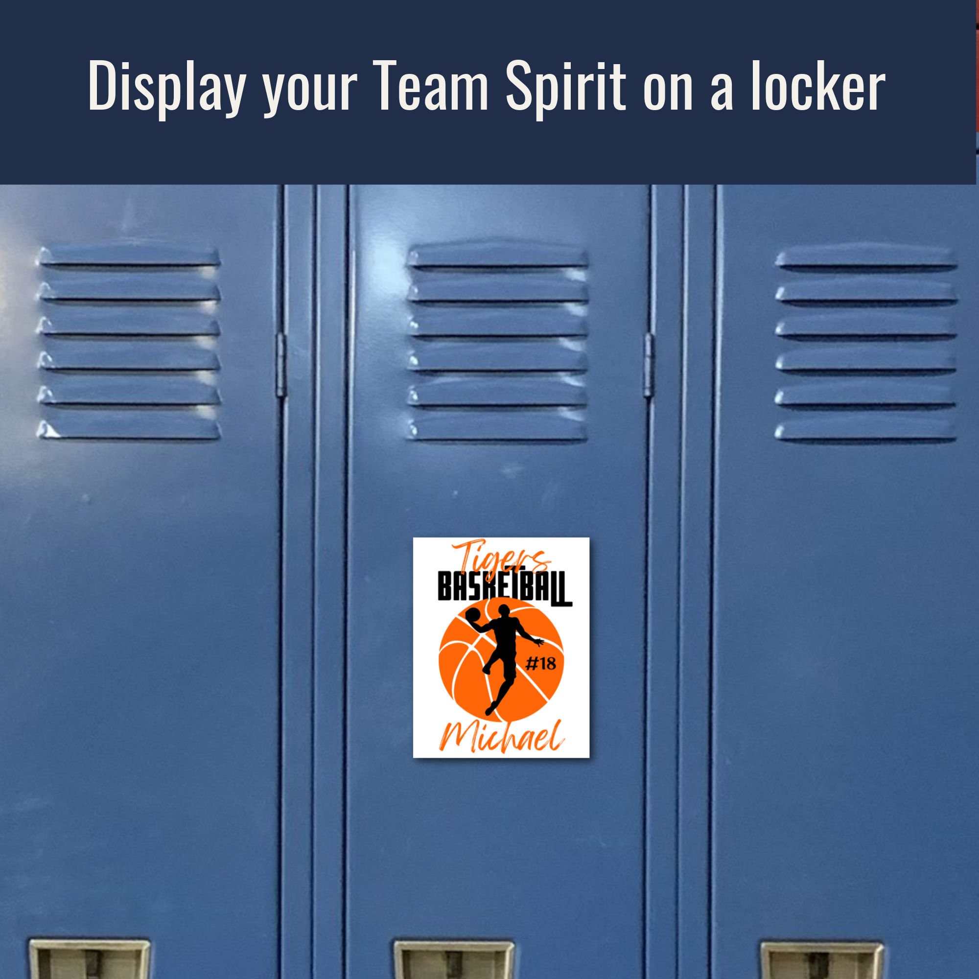 Boys Basketball Hotel Door Sign Pep Rally Team Spirit Poster - Etsy