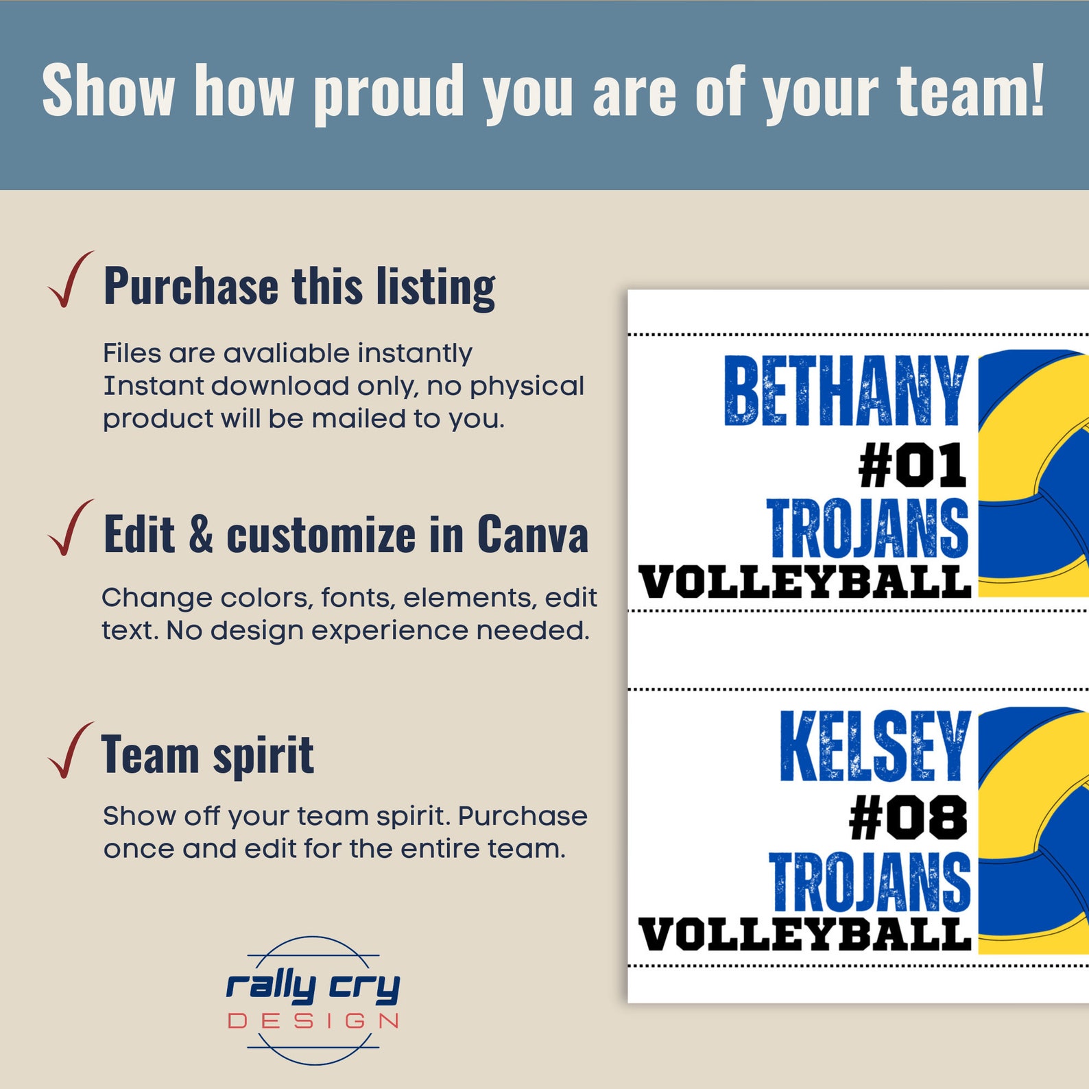 Volleyball Locker Decoration Name Tag, Hotel Door Sign, Team Sports ...