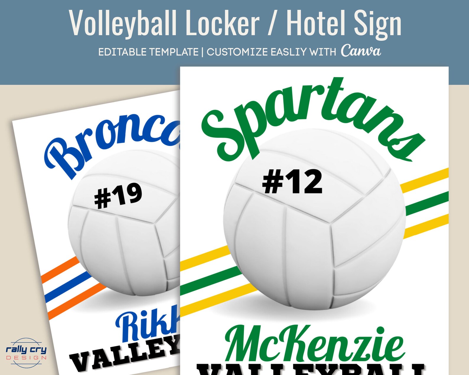 Volleyball Locker Sign Hotel Door Sign Locker Room - Etsy
