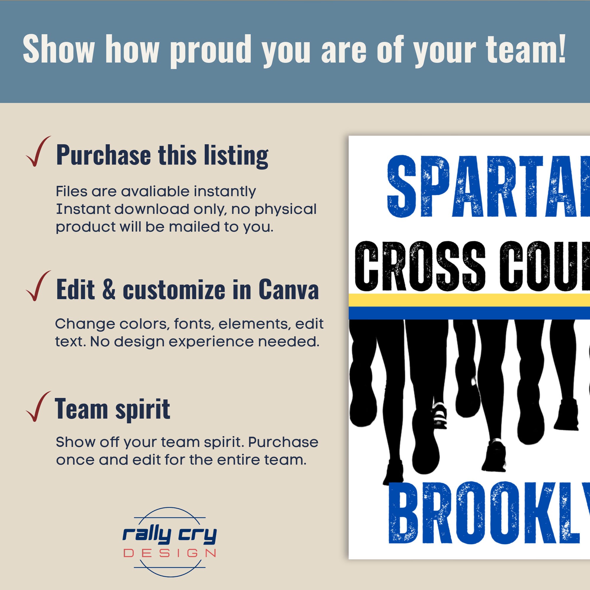 Cross Country Hotel Door Sign XC Locker Decoration Tag CC - Etsy