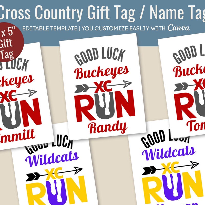 Country Name Tag - Etsy