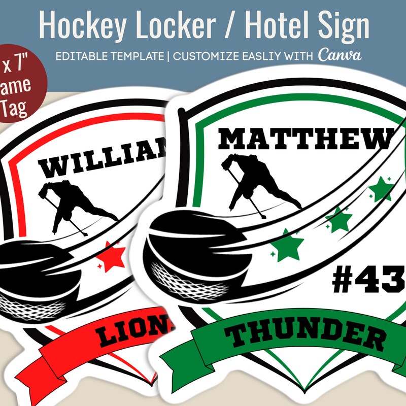 Hockey Signs - Etsy