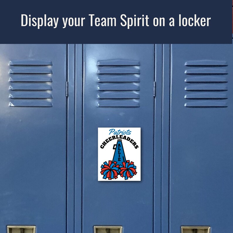 Cheerleader Hotel Door Sign Tag Locker Decoration Cheer Team - Etsy