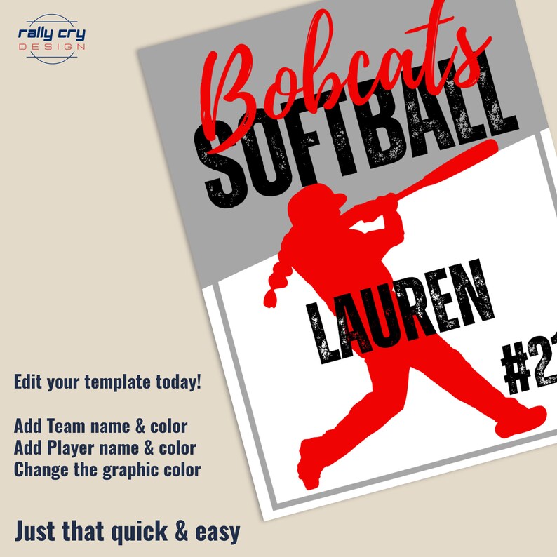 Girls Softball Locker Decoration Tournament Hotel Door Sign - Etsy