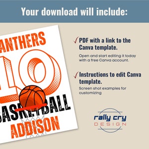 Basketball Hotel Door Sign, Locker Tag, Pep Rally Team Spirit Poster ...