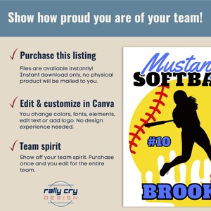 Girls Softball Hotel Door Sign, Locker Decoration Name Tag, Softball ...