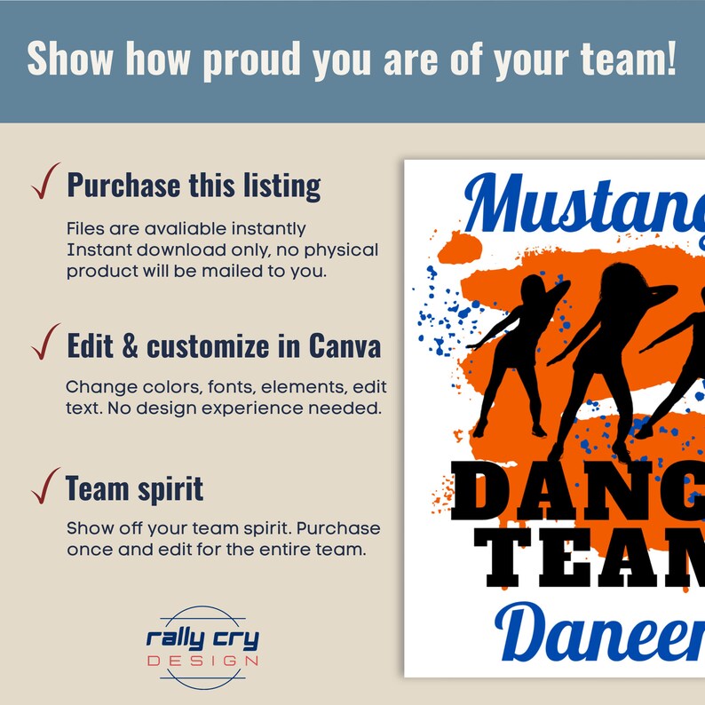 Dance Team Hotel Door Sign Tag Locker Decoration Dance Squad - Etsy