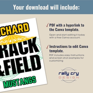 Track & Field Locker Sign Tag, Track Team Hotel Sign, Track Tournament ...