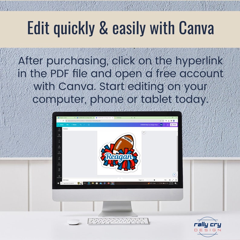 Football Cheerleader Name Tag Cheerleader Locker Decoration - Etsy