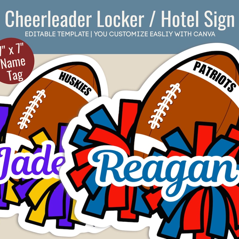 Cheerleader Signs - Etsy