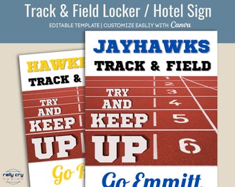 Track Locker Poster - Etsy