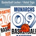 Basketball Hotel Door Sign, Locker Tag, Pep Rally Team Spirit Poster ...
