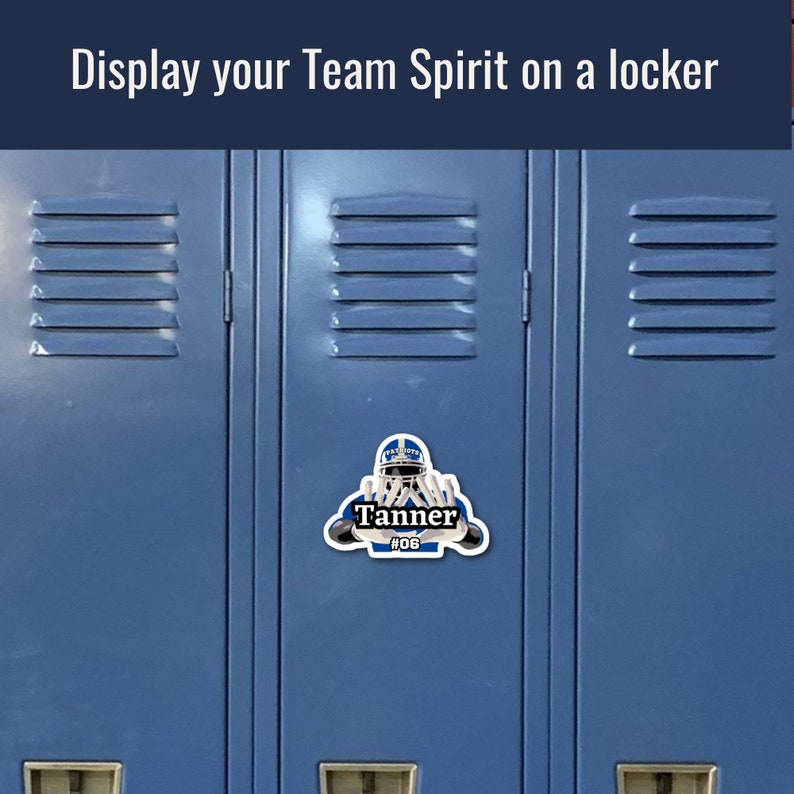 Football Hotel Door Sign Locker Decoration Name Tag Football - Etsy