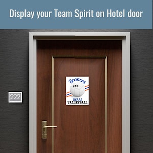 Volleyball Locker Sign, Hotel Door Sign, Locker Room Decoration Tag ...
