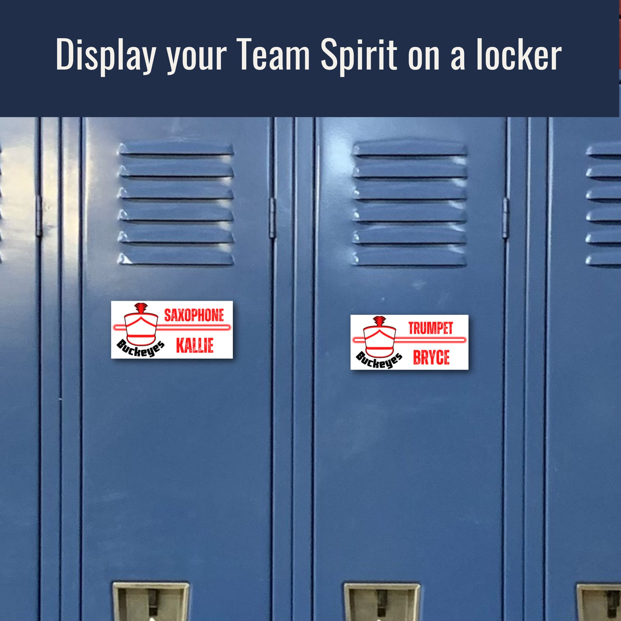 Marching Band Hotel Door Sign Locker Decoration Name Tag - Etsy