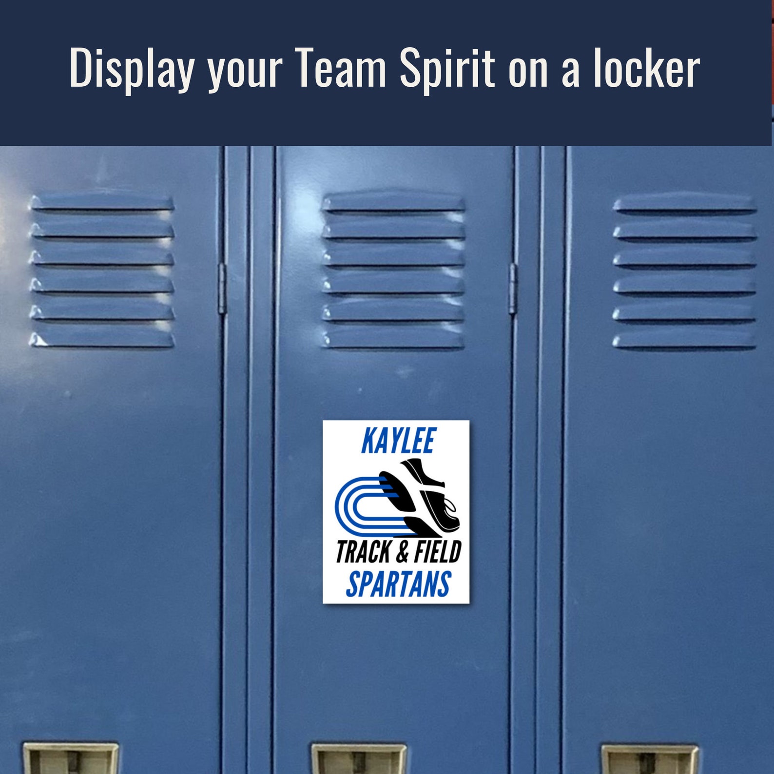 Track & Field Locker Sign Tag Hotel Door Sign Locker Room - Etsy