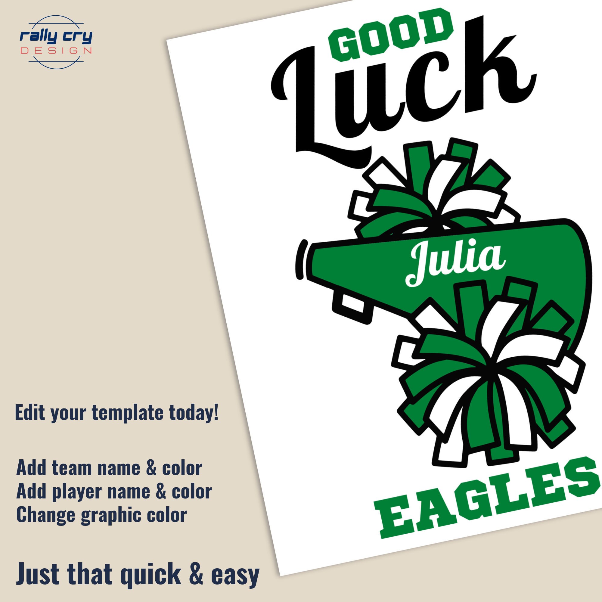 Good Luck Cheer Locker Decoration Sign Hotel Door Sign Tag - Etsy