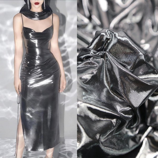 Liquid Metal Fabric - Etsy