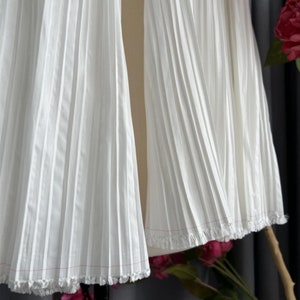 White Pleated Fabric,designer Clothing Fabric,dress,wedding,art,gowns ...