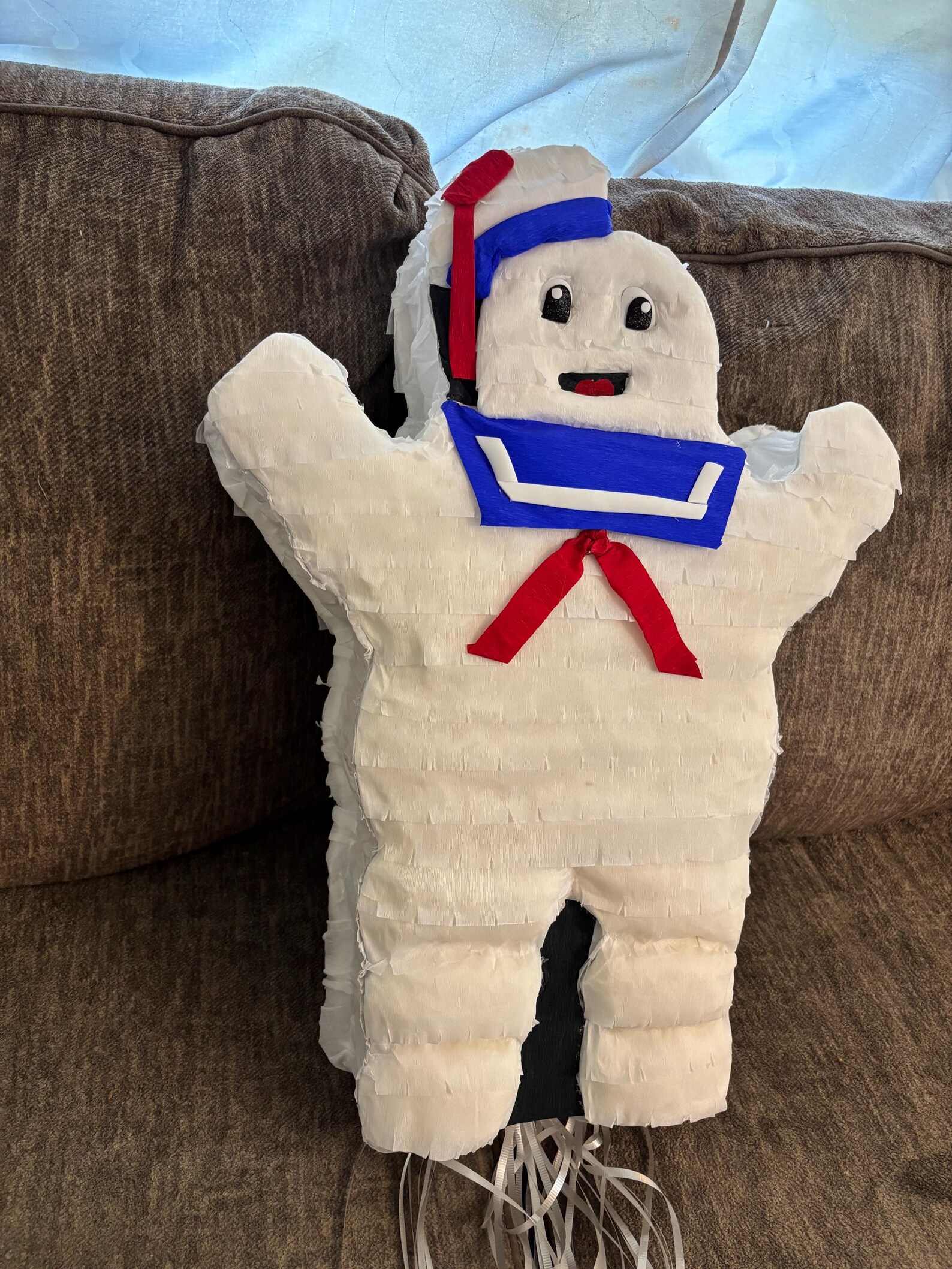 Pinata, Birthday Pinata, Inspired by Marshmallow Ghost Busters Pinata ...