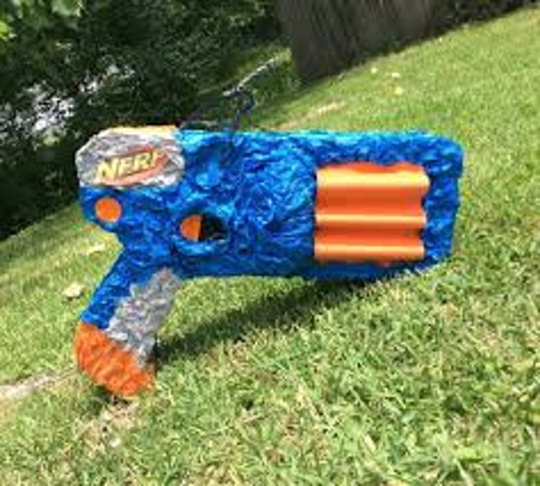 Pinata, Birthday Pinata, Inspired on Nerf Gun Pinata - Etsy