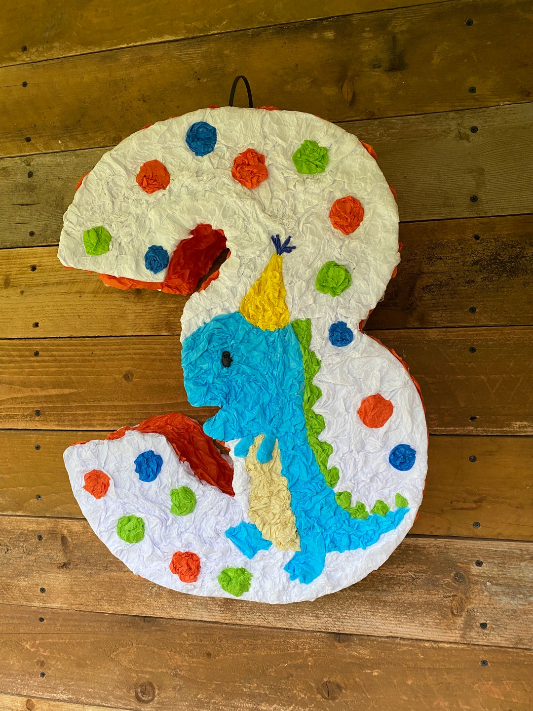 Pinata, Birthday Pinata, Dinosaur Pinata, Number Pinata - Etsy