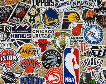 Nba Stickers | Etsy