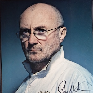 Phil Collins Authentic Signed 8x10 Photo W/ COA - Genesis - Etsy