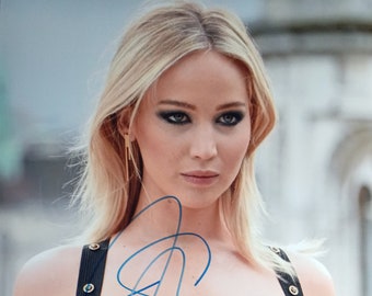 Jennifer Lawrence Signed Autographed 11x14 Photo - Etsy