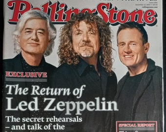 Led Zeppelin Magazine - Etsy