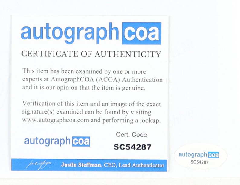 Sho Kosugi 12x18 Authentic Signed Photo W/ ACOA - Enter the Ninja - 9 Deaths of the Ninja - Etsy