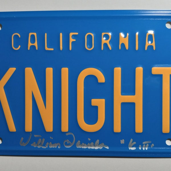 Knight Rider License Plate - Etsy
