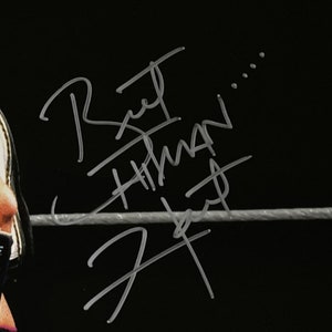 Bret Hart 16x20 Authentic Signed Photo W/ JCA Authentication - WWE Wwf ...