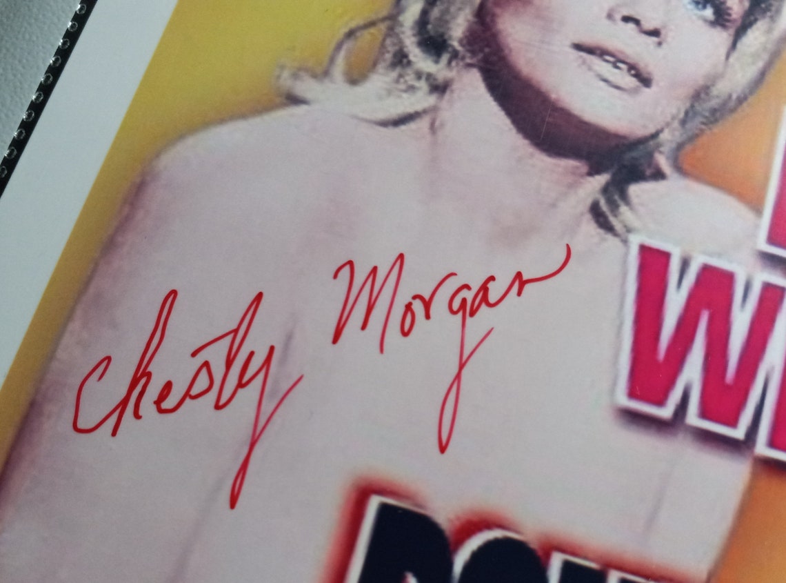 Chesty Morgan 8.5x11 Authentic Signed Photo W/ A1COA - Vintage - Adult Film Legend - Etsy