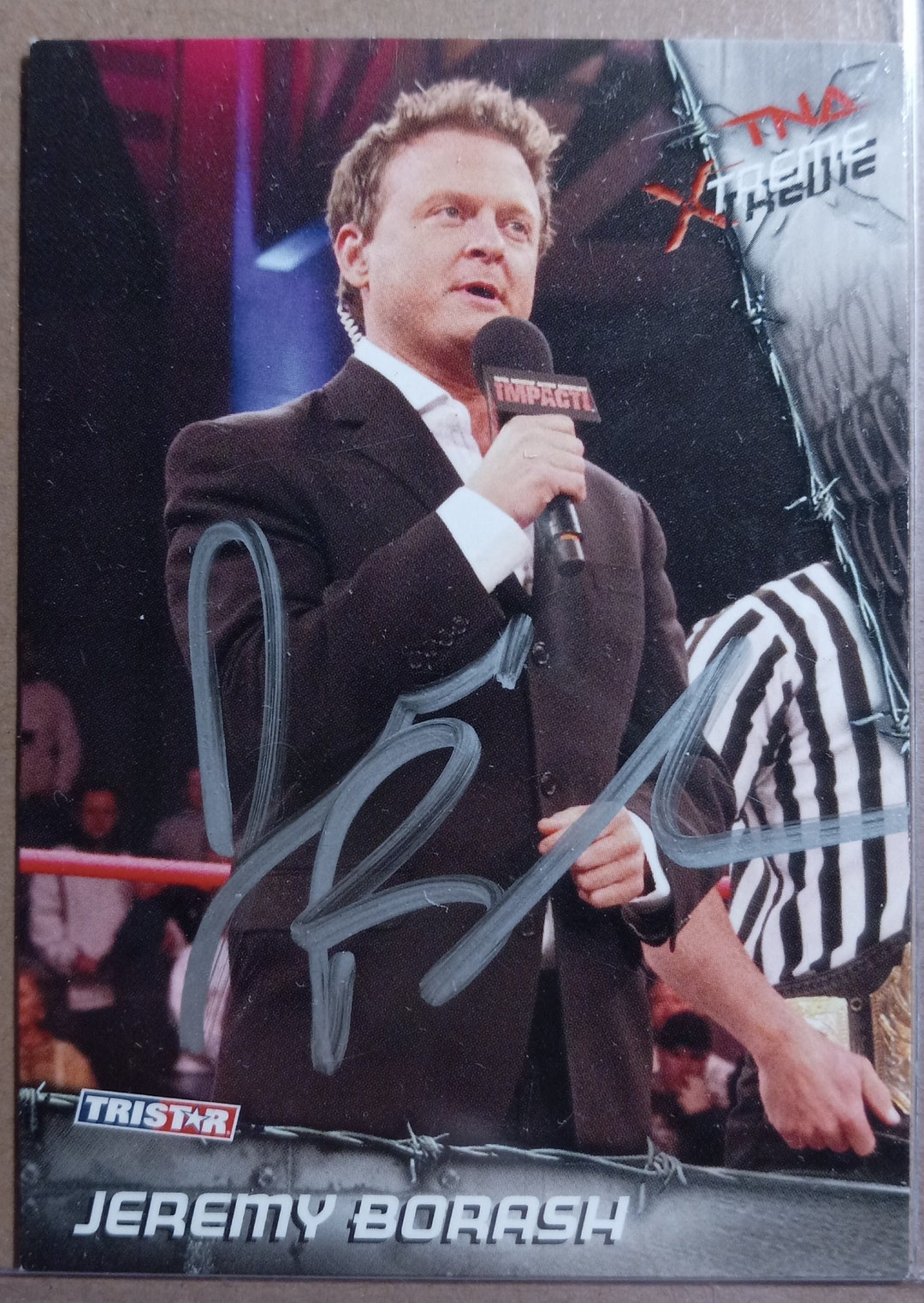 Jeremy Borash Authentic Signed Card TNA 2010 - Etsy