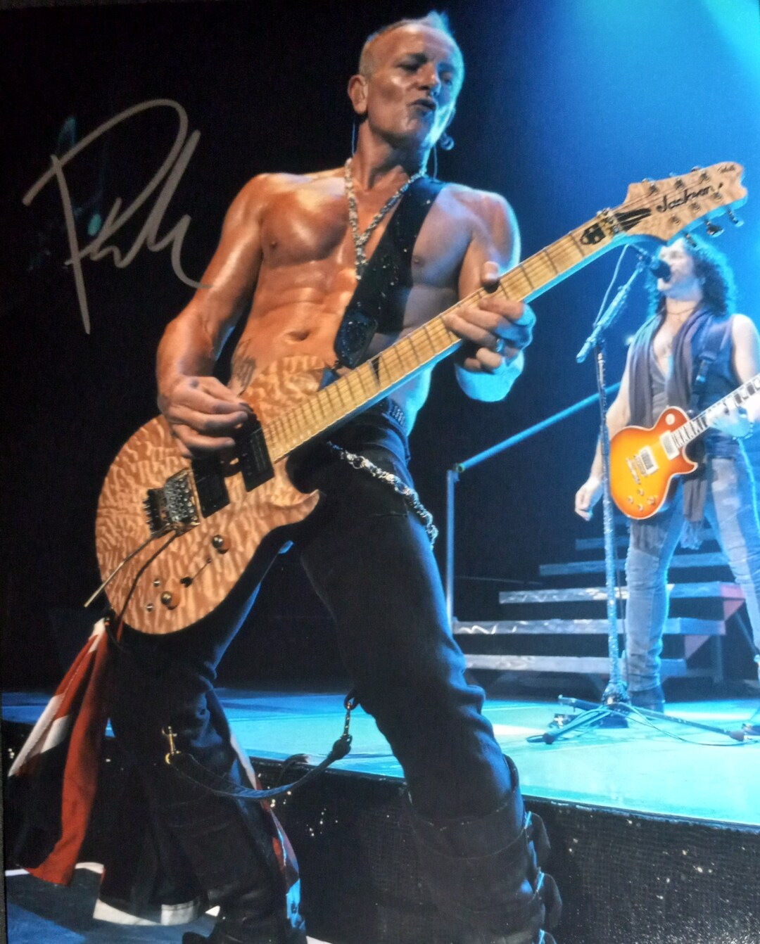 Phil Collen Authentic Signed 8x10 Photo W/ COA - Def Leppard - Etsy